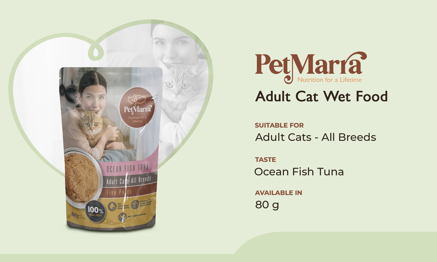 ADULT CAT - OCEAN FISH TUNA 80g – PetMarra